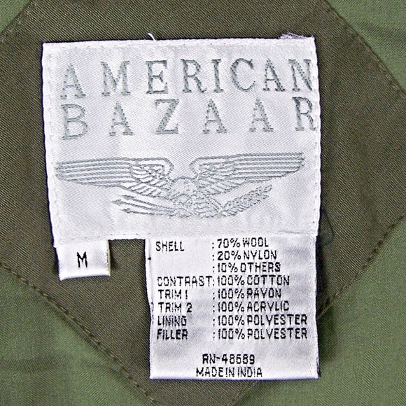 bazzar | Jackets & Coats | American Bazaar Heavy Winter Coat Mens ...